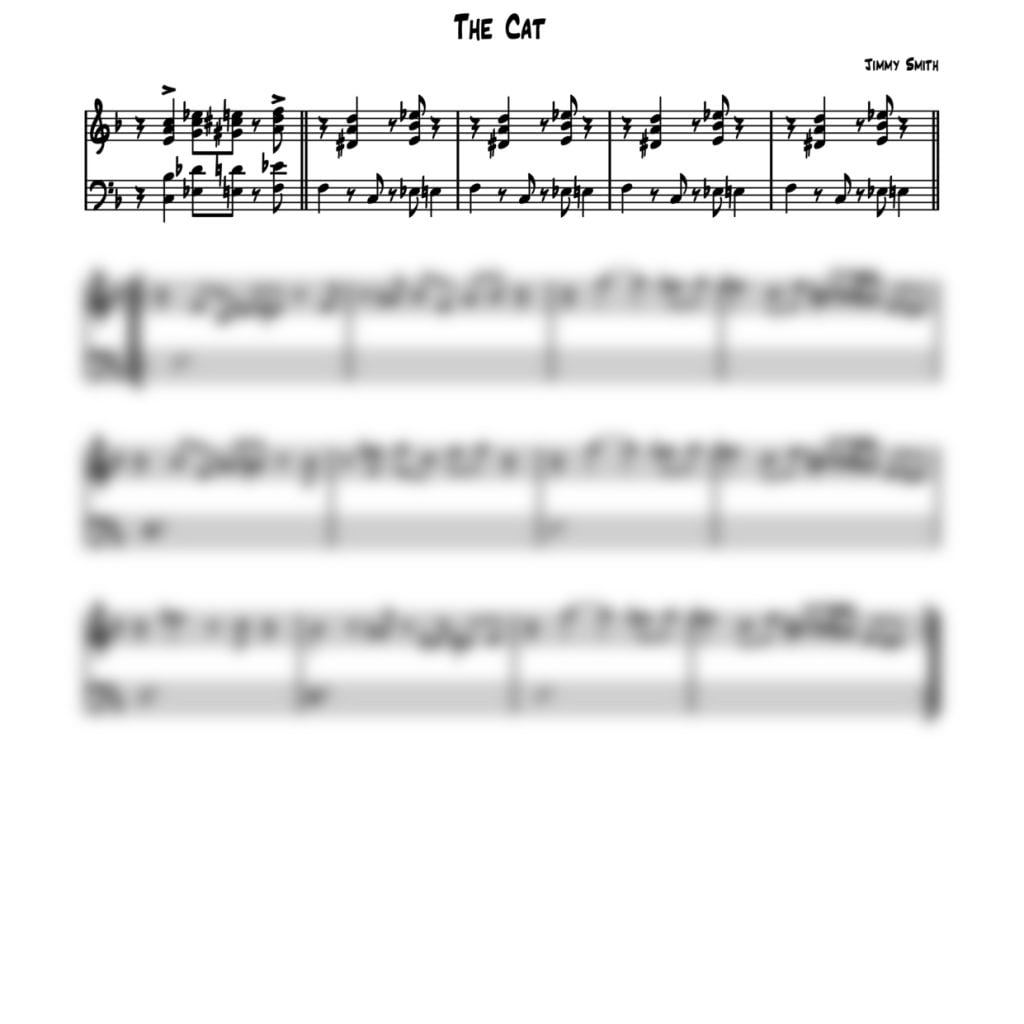 The Cat - Jimmy Smith - Hammond Organ Courses & Lessons Online